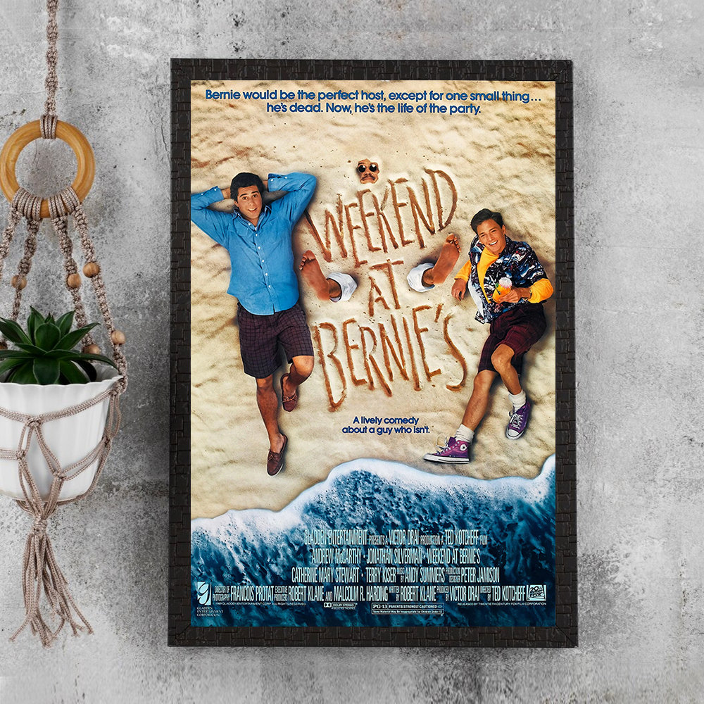 Weekend at Bernie's Poster - Waterproof Canvas Film Poster - | Inspire ...