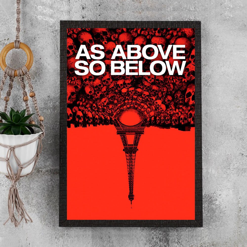 As Above, So Below Movie Poster - Waterproof Canvas Film Po | Inspire ...