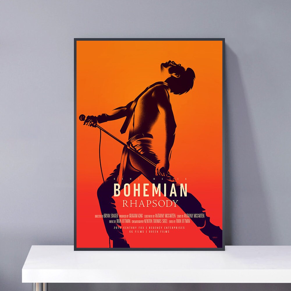 Bohemian Rhapsody Screenplay Poster PVC package waterproof C | Inspire ...