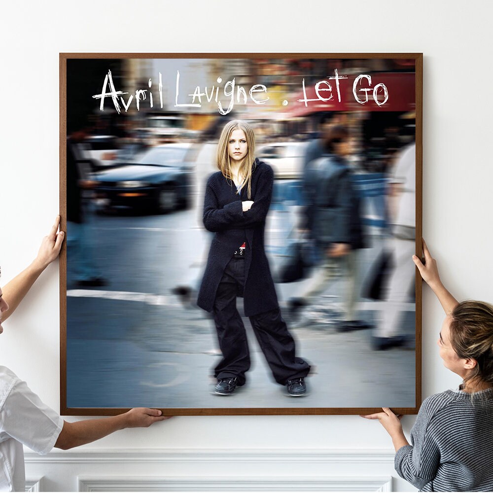Avril Lavigne Let Go Poster - Album Cover - Music Album - Mu | Inspire ...