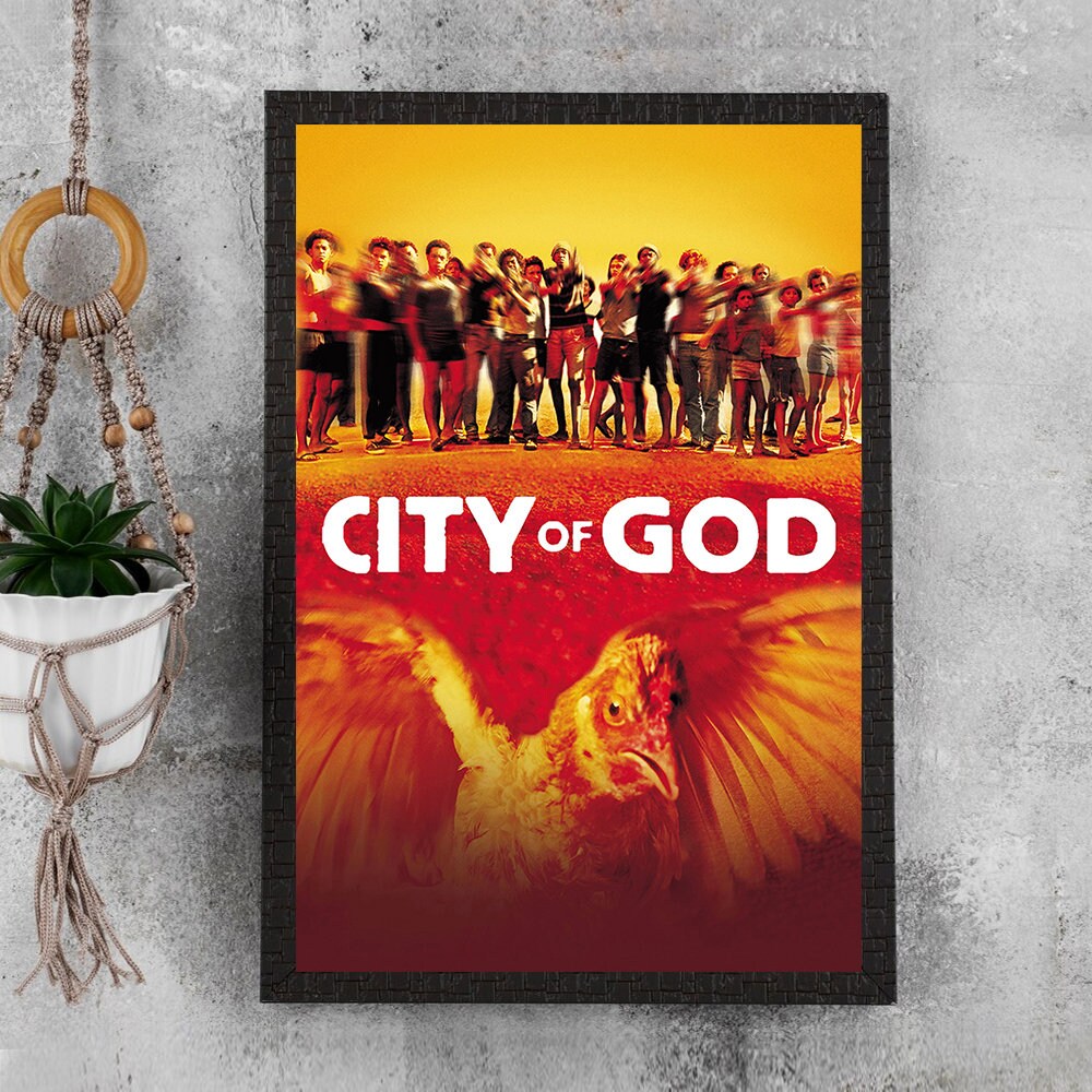 City of God Poster - Waterproof Canvas Film Poster - Movie W | Inspire ...