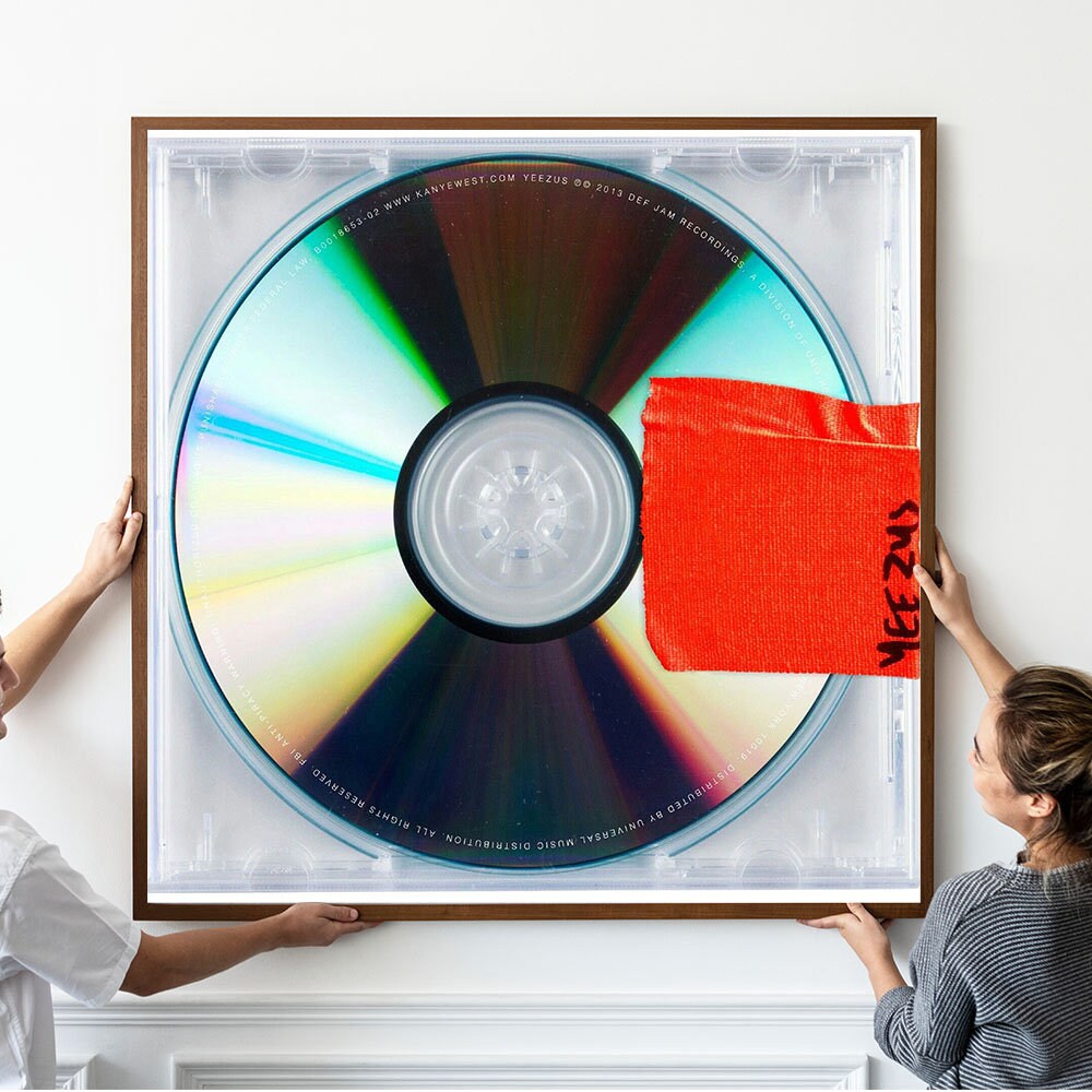 Kanye West Yeezus Poster - Album Cover - Music Album - Music | Inspire ...