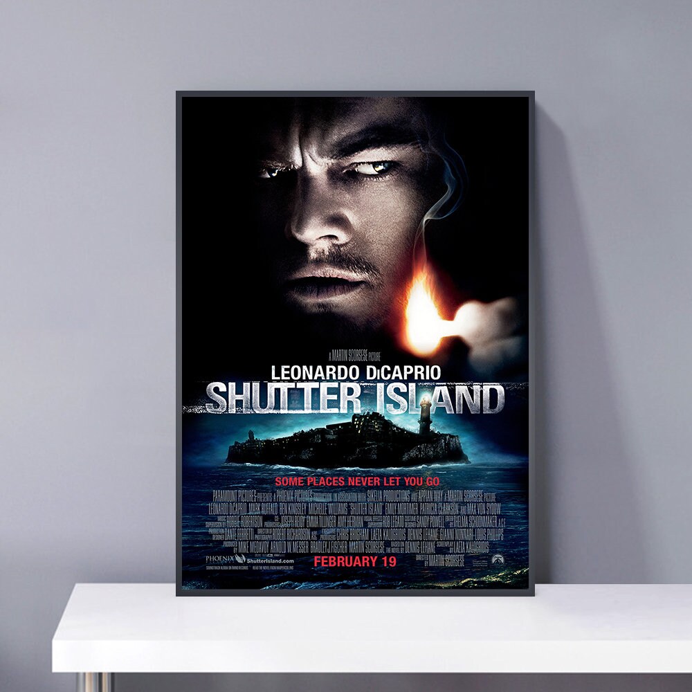 Shutter Island Poster PVC package waterproof Canvas Wall Art | Inspire ...