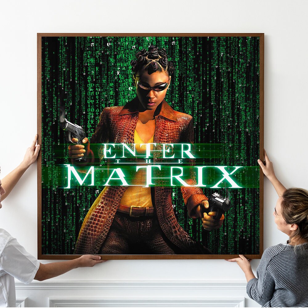 The Matrix Poster - The Matrix Movie - Film Cover - Movie Po | Inspire ...