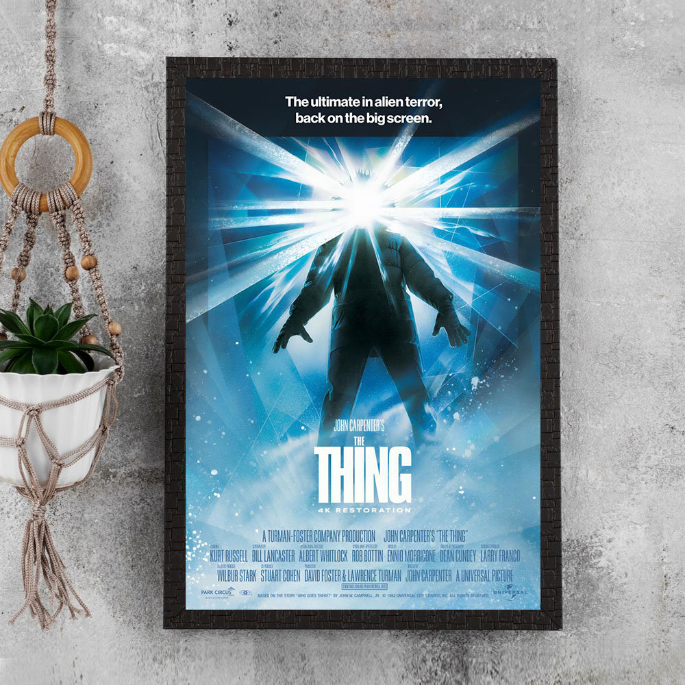 The Thing 1982 Movie Poster - Waterproof Canvas Film Poster | Inspire ...