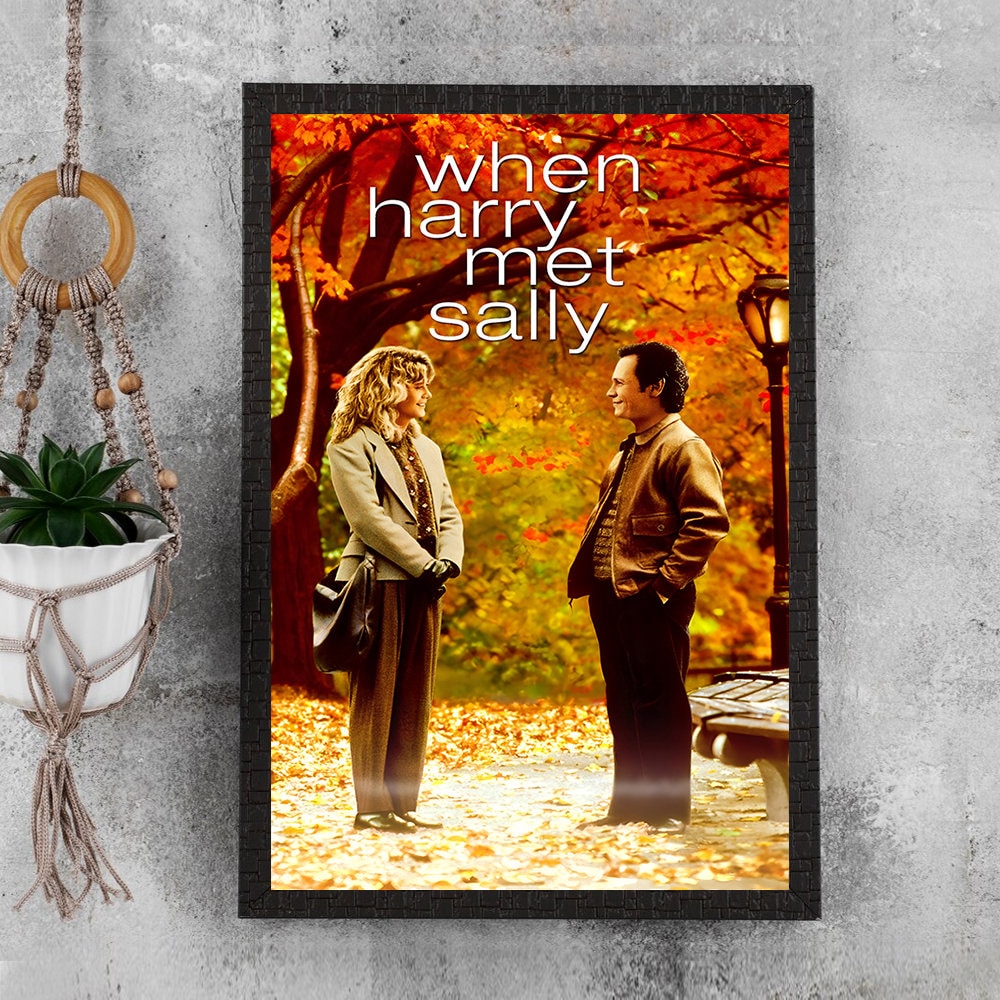 When Harry Met Sally Poster - Waterproof Canvas Film Poster - Inspire ...