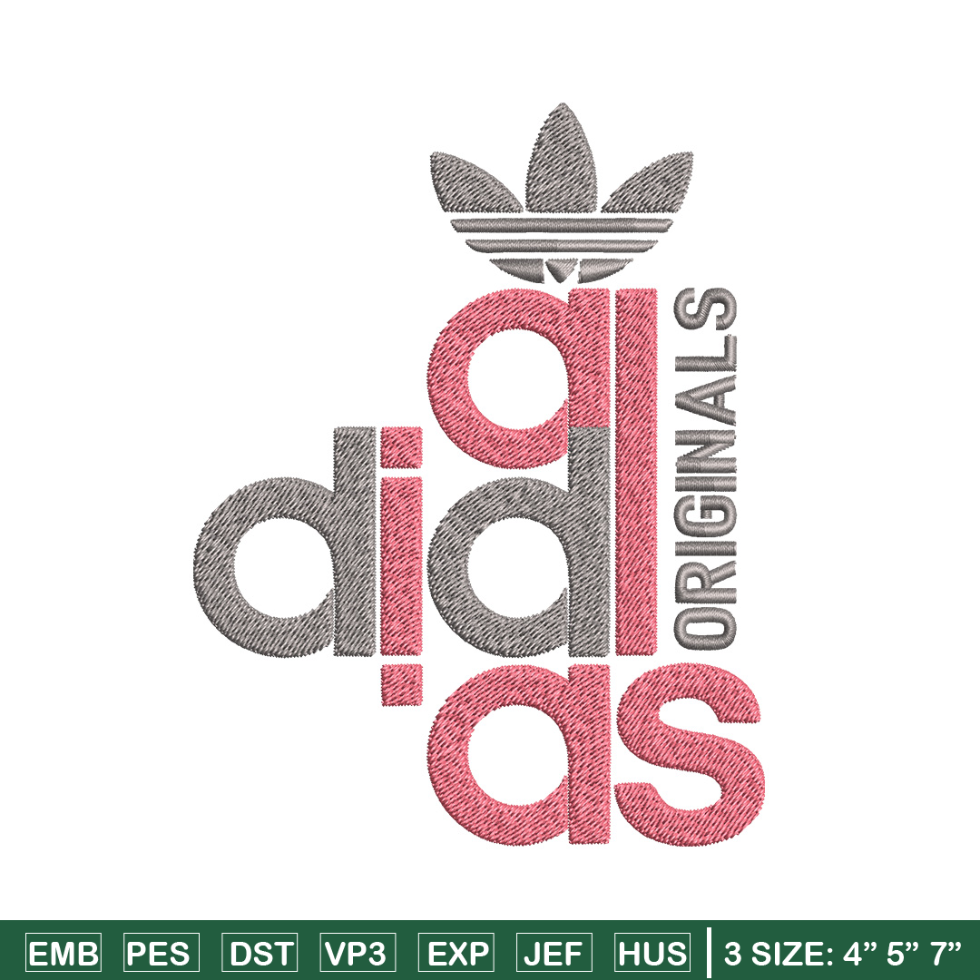 Adidas originals Embroidery Design, Adidas Embroidery, Brand | Inspire ...