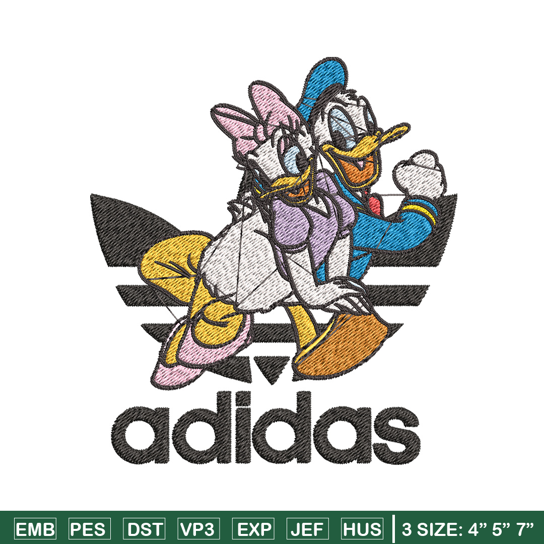 Daisy x duck adidas Embroidery Design, Adidas Embroidery, Br - Inspire ...