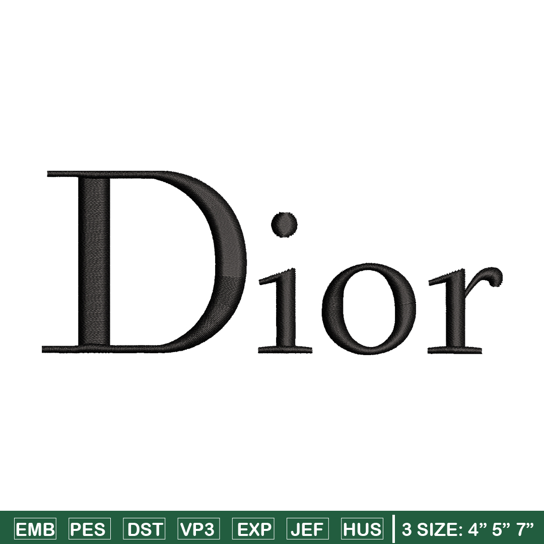 Dior Logo embroidery design, Dior Logo embroidery, logo desi | Inspire ...