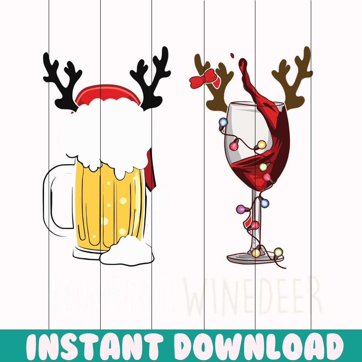 Christmas Bug Car SVG | Christmas Truck SVG | Retro Christma - Inspire ...