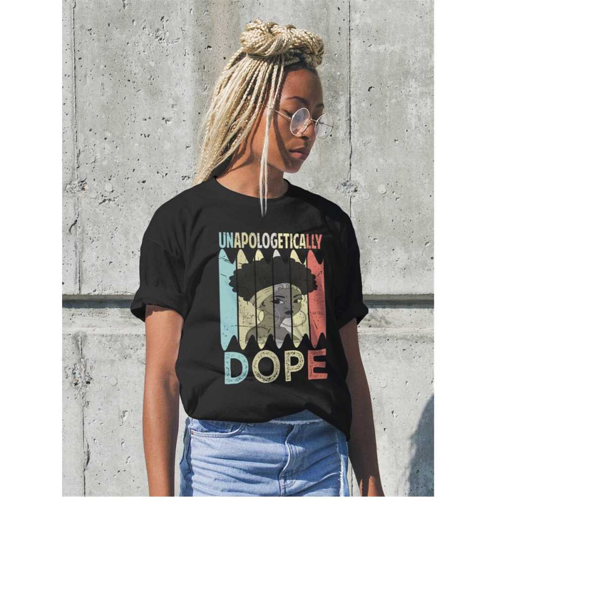 Vintage Unapologetically Dope Afro African American Black PN - Inspire ...