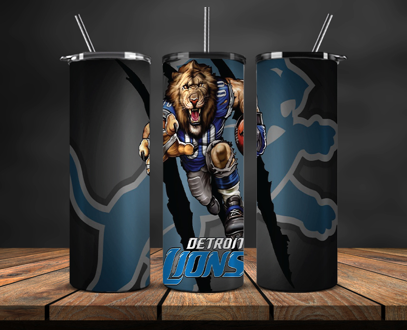 Detroit Lions NFL Tumbler Wraps,NFL,NFL Logo,Nfl Png,Nfl Tea | Inspire ...
