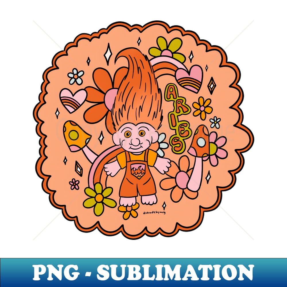 Aries Troll - Exclusive PNG Sublimation Download - Create wi | Inspire ...