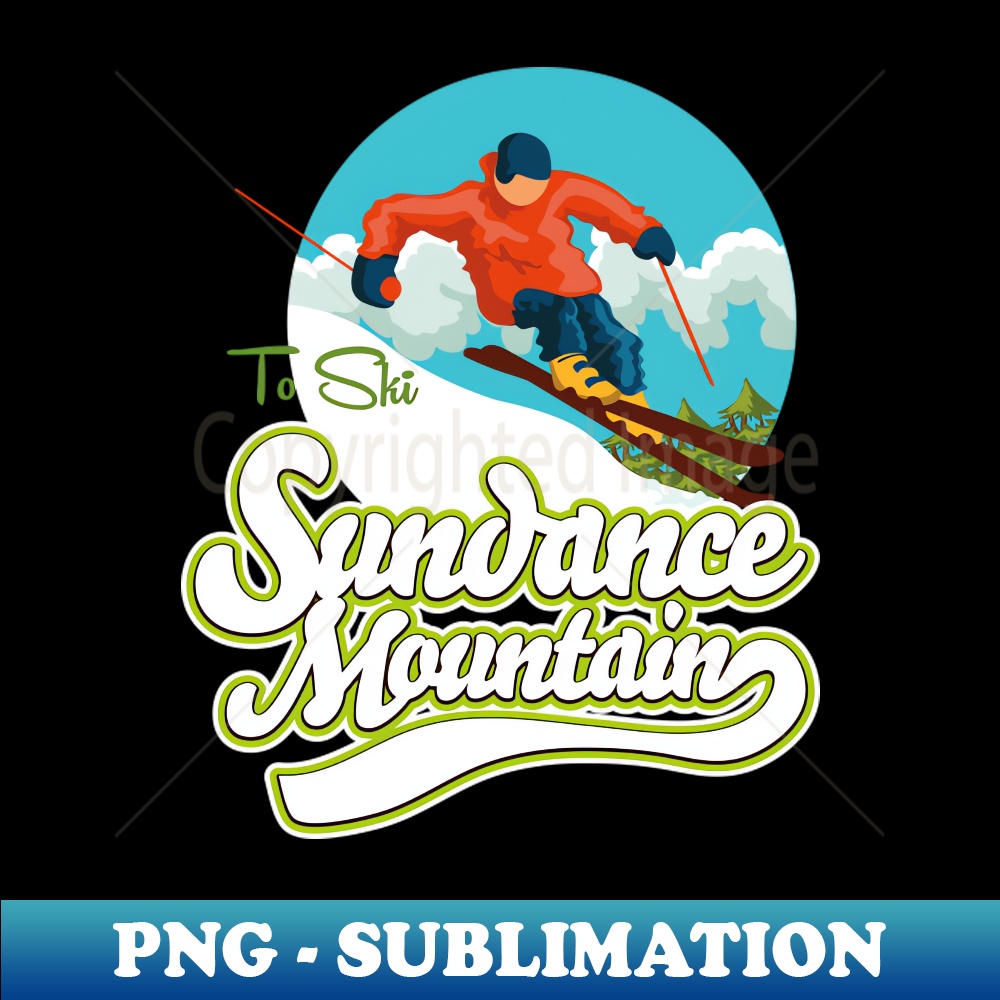 Sundance Mountain ski logo - High-Quality PNG Sublimation Do | Inspire ...