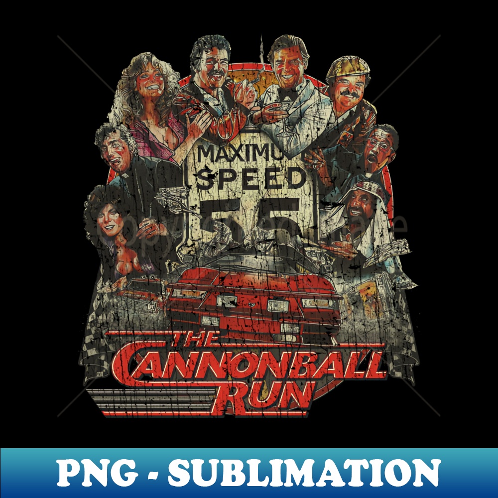 The Cannonball Run 1981 - Professional Sublimation Digital D - Inspire ...