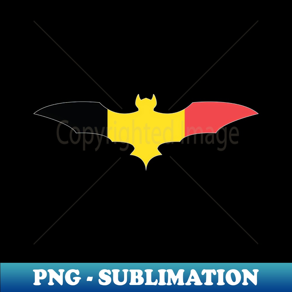 Belgium Bat Flag - High-Resolution PNG Sublimation File - Br | Inspire ...