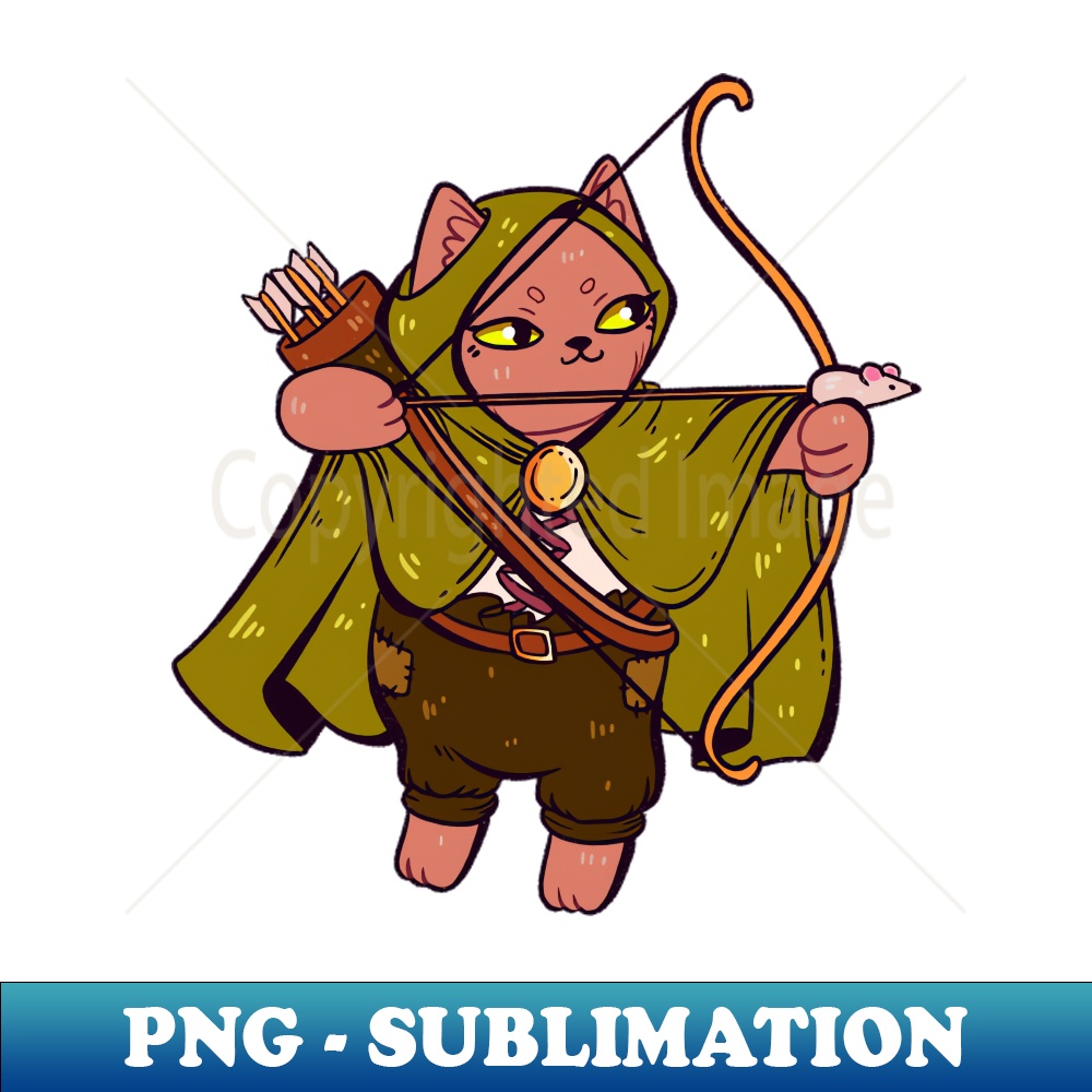 DnD Cats - Ranger - Professional Sublimation Digital Downloa - Inspire ...