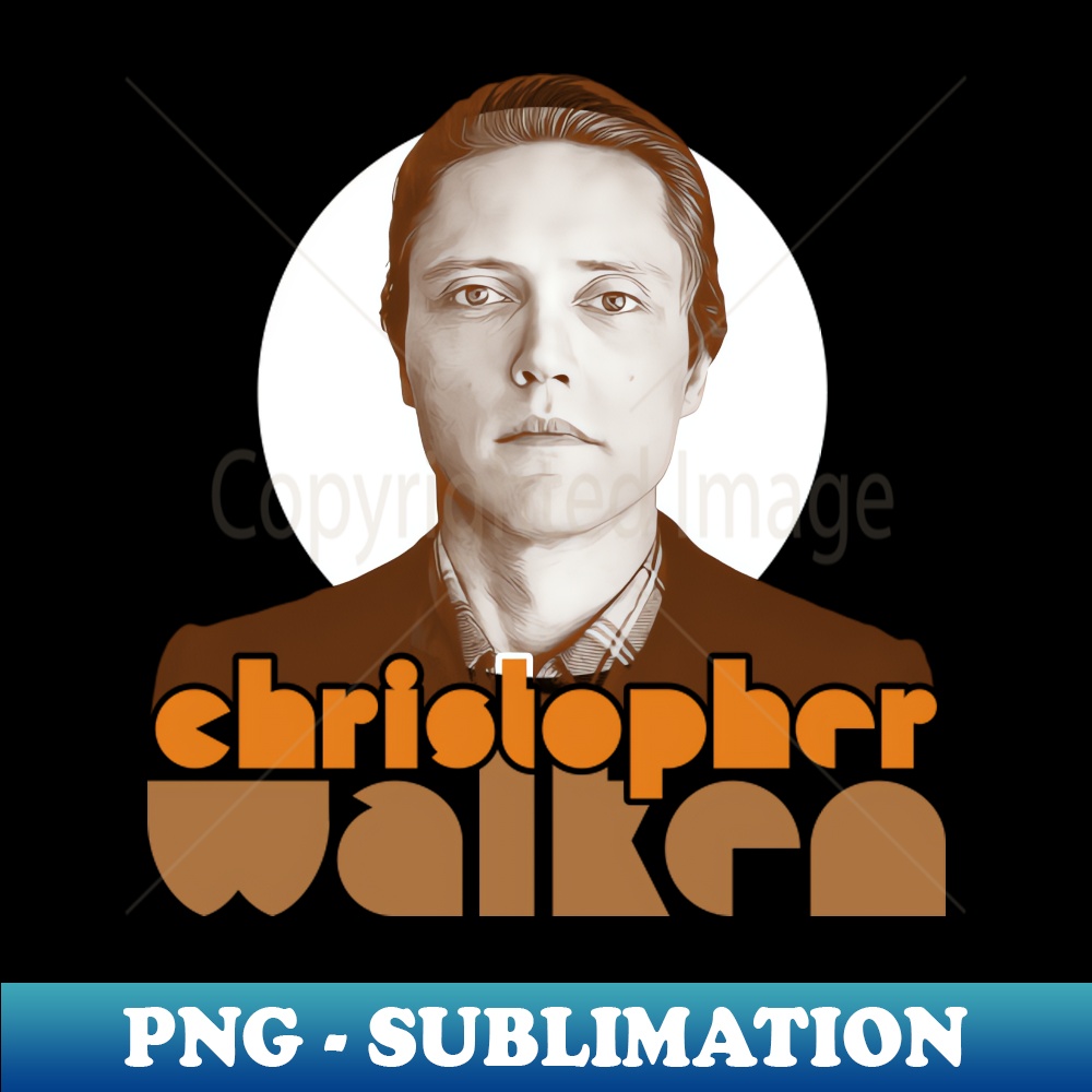 Retro Christopher Walken Sepia Tribute - Instant Sublimation | Inspire ...