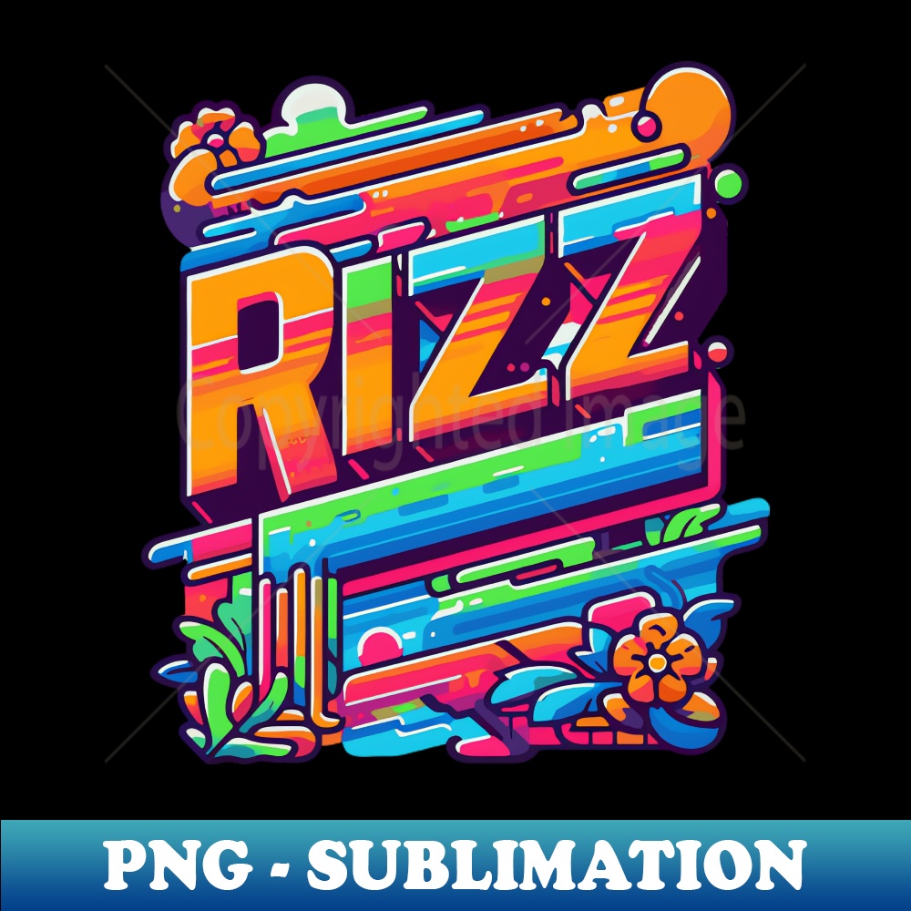 RIZZ - Make a Statement with Style - Modern Sublimation PNG | Inspire ...