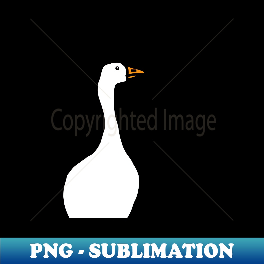 White Gaming Goose with Hidden Feet - Professional Sublimati - Inspire ...