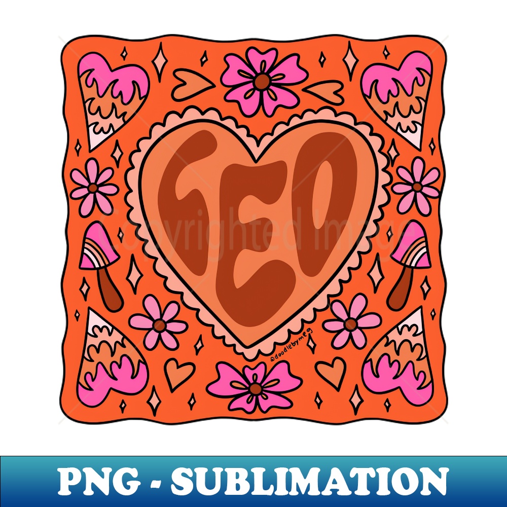 Leo Heart - Instant Sublimation Digital Download - Unlock Vi | Inspire ...