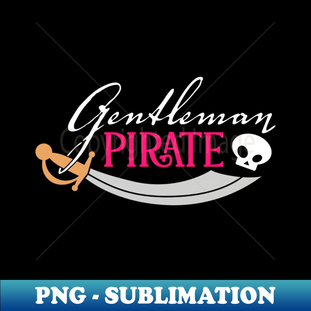 Gentleman Pirate - PNG Sublimation Digital Download - Captur - Inspire ...