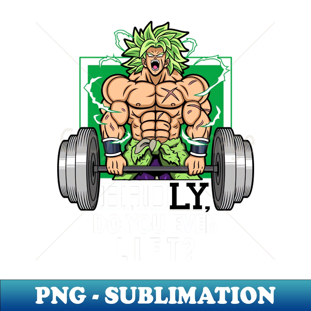 Brolifting Super Saiyan Gym Lifting Broly Anime Workout - Pr | Inspire ...