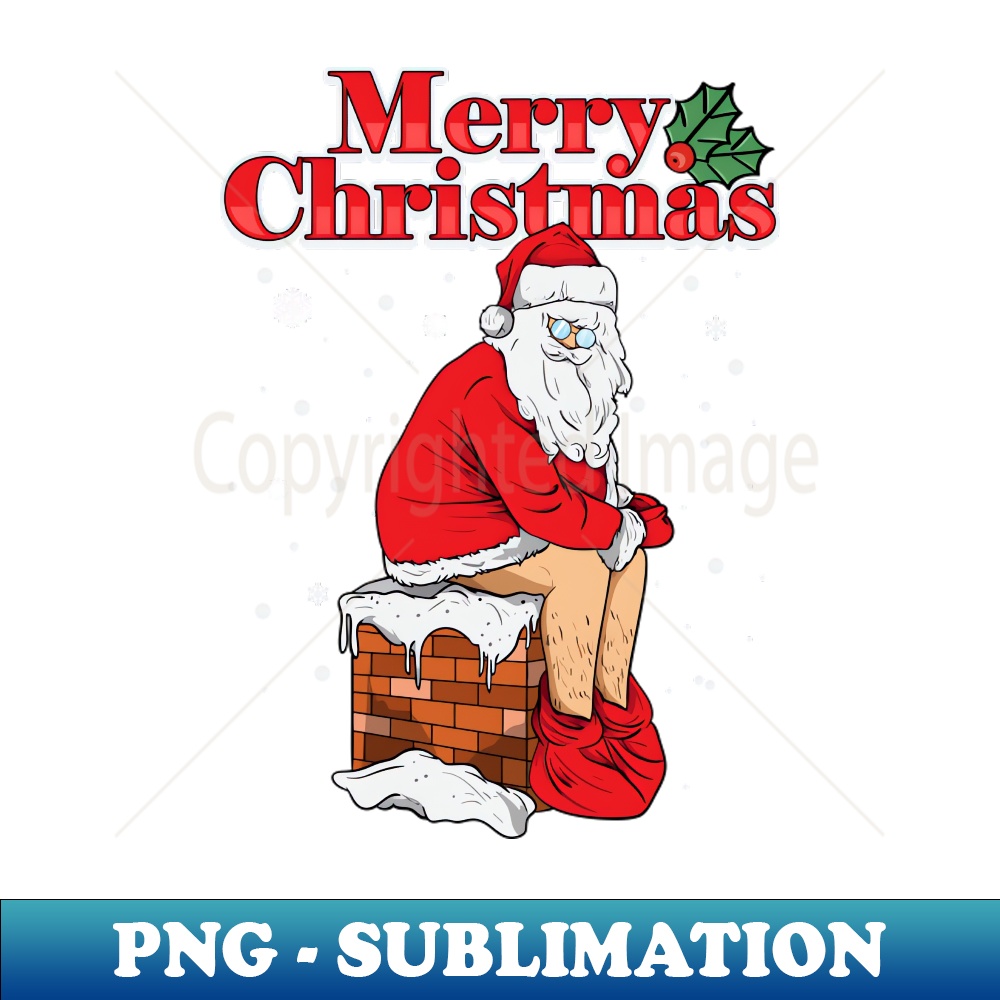 Merry Christmas Santa Clause Chimney Poop - High-Resolution - Inspire ...