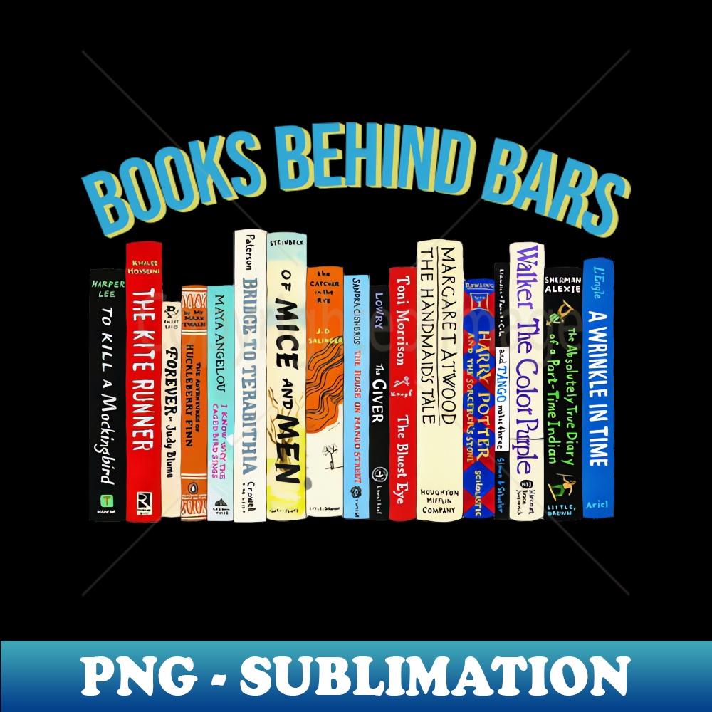 Books Behind Bars Banned Books Banned Books Unisex Tees R | Inspire Uplift