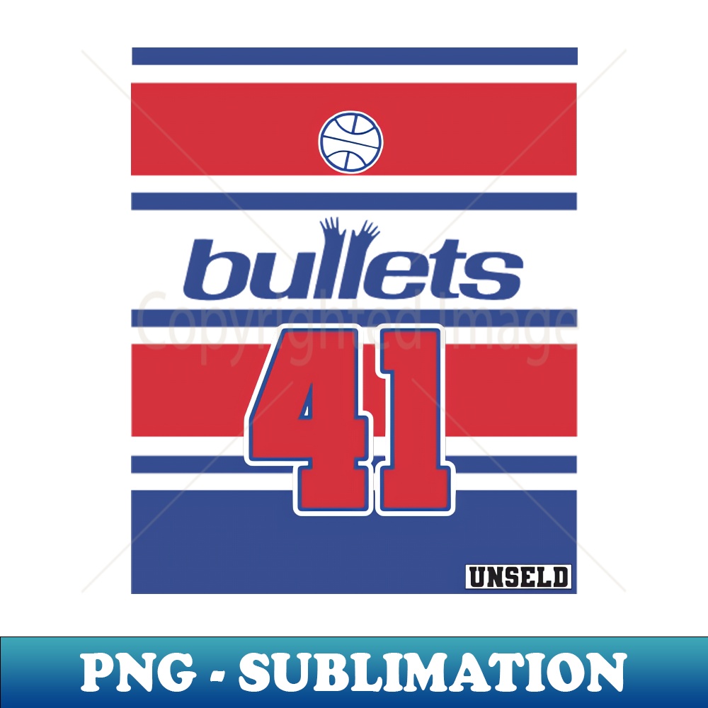 Wes Unseld Hall of Fame Retro Throwback Bullets Jersey - Cre | Inspire ...