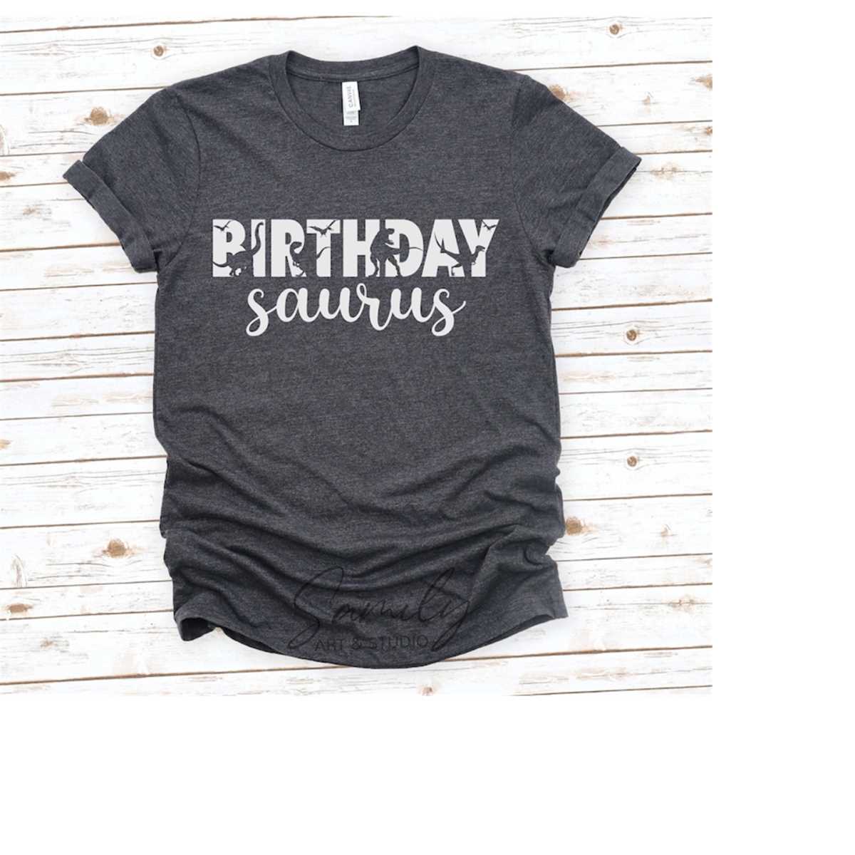 Birthday Saurus Svg, Dinosaur Svg, Birthday Boy Svg, Svg Fil | Inspire ...