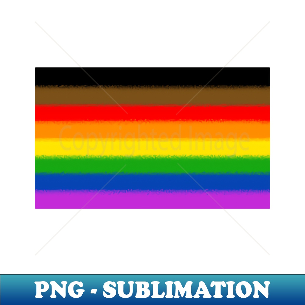 Philadelphia Pride Flag - Decorative Sublimation PNG File - | Inspire ...