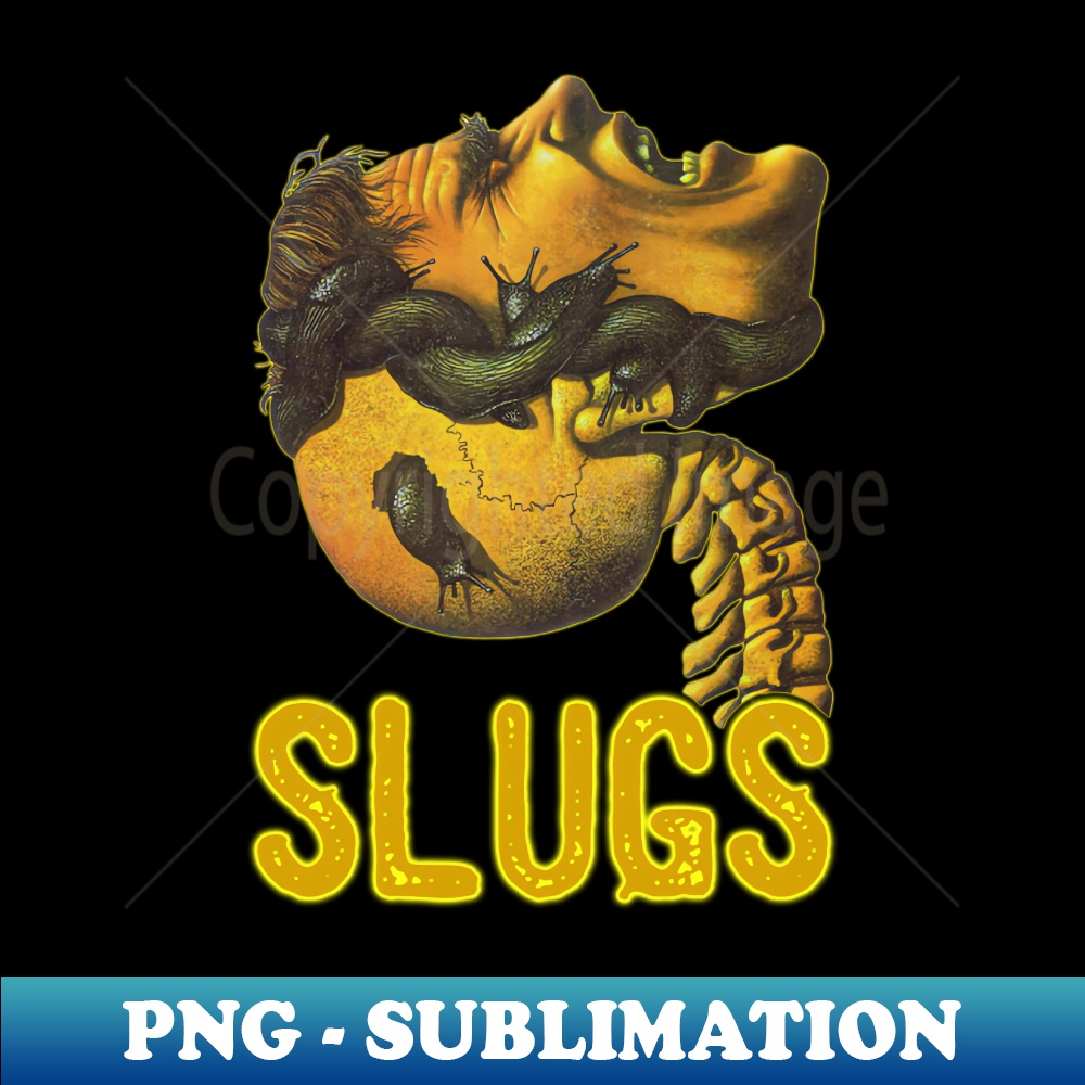 Slugs 80s Cult Classic Horror Fan Art - Sublimation-Ready PN - Inspire ...