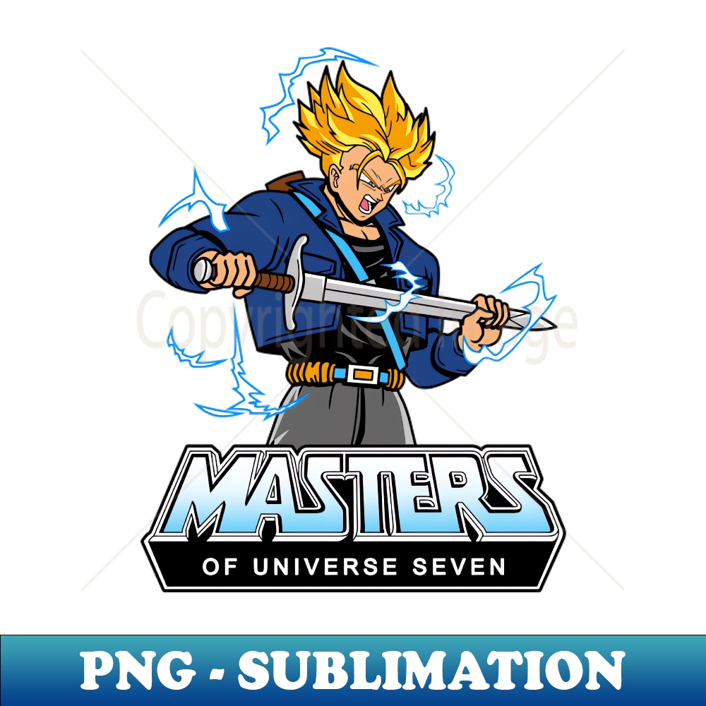 Super Saiyan Trunks Superhero Anime Manga 80s Cartoon Mashup - Inspire ...