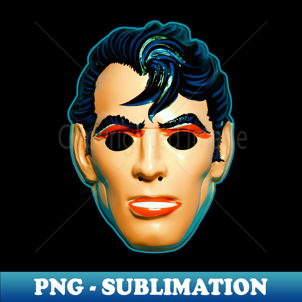 Greaser Man Mask - High-Quality PNG Sublimation Download - P - Inspire ...