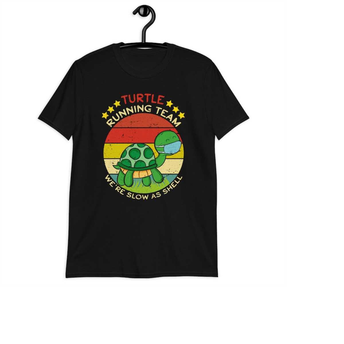 Turtle Running Team We're Slow As Shell - Funny Vintage Gift | Inspire ...