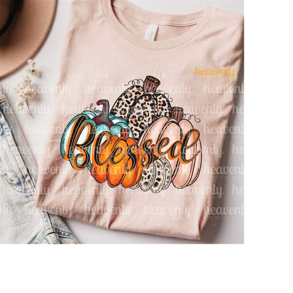 Blessed Farm Fresh Pumpkins PNG, Fall Pumpkins Sublimation, | Inspire ...