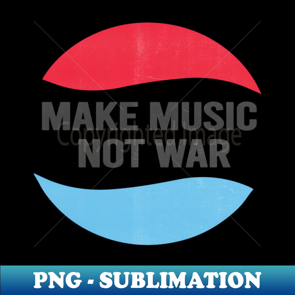 make music not war vintage style - PNG Transparent Digital D | Inspire ...