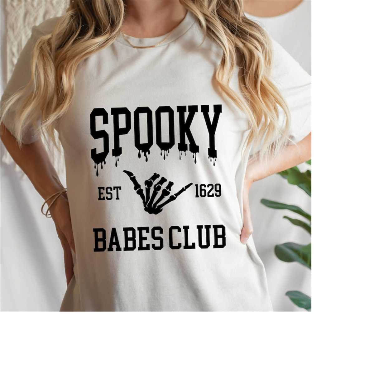 Spooky Babes Club svg, halloween svg, spooky svg, spooky sea | Inspire ...