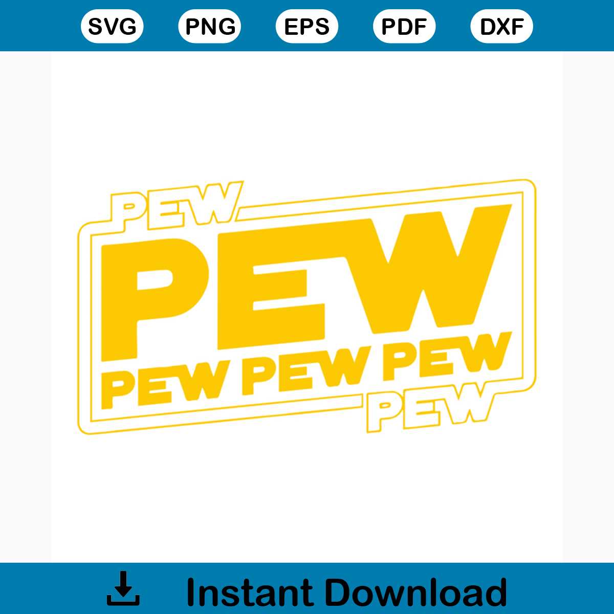Star wars pew pew svg, trending svg, star wars svg, star war | Inspire ...