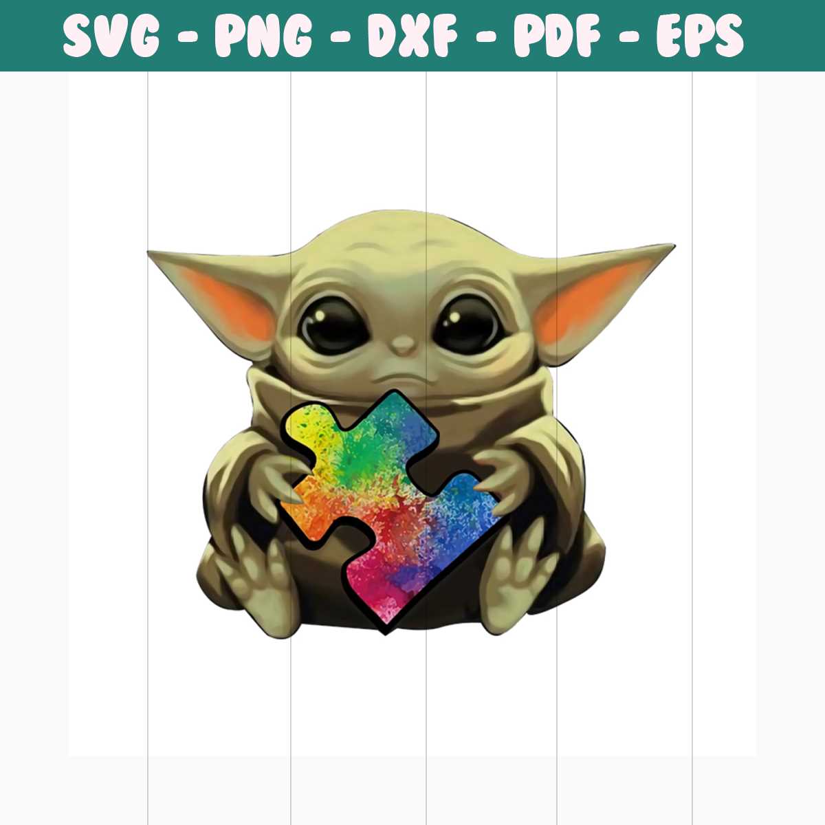 Baby yoda puzzle svg, trending svg, yoda svg, star wars svg, - Inspire ...