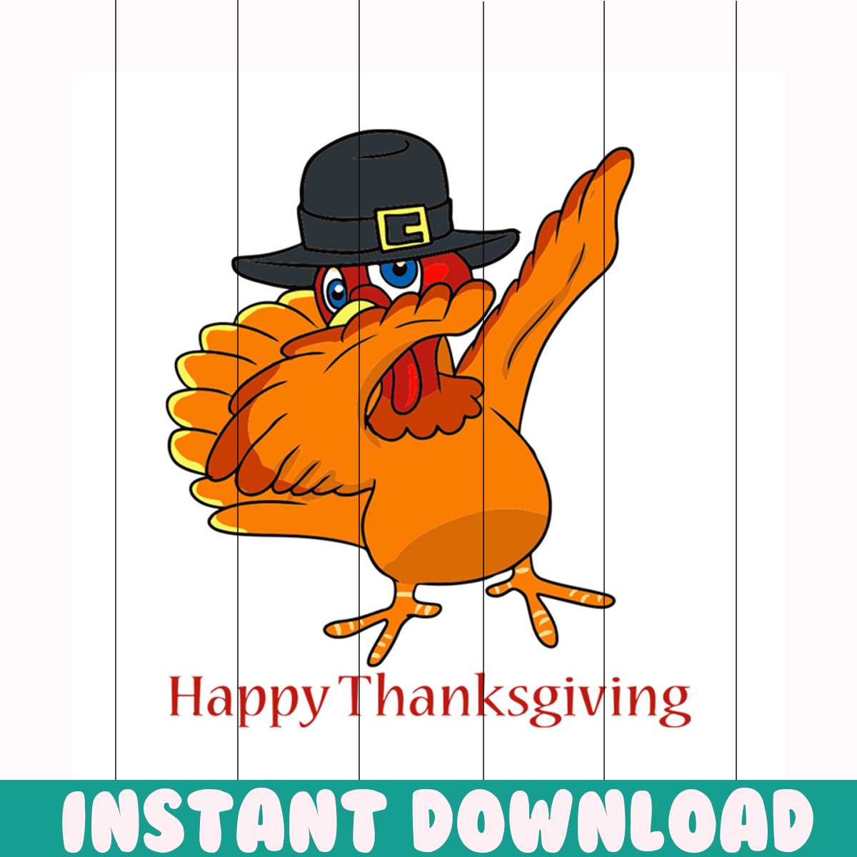 Happy thanksgiving dabbing turkey svg, trending svg, thanksg | Inspire ...
