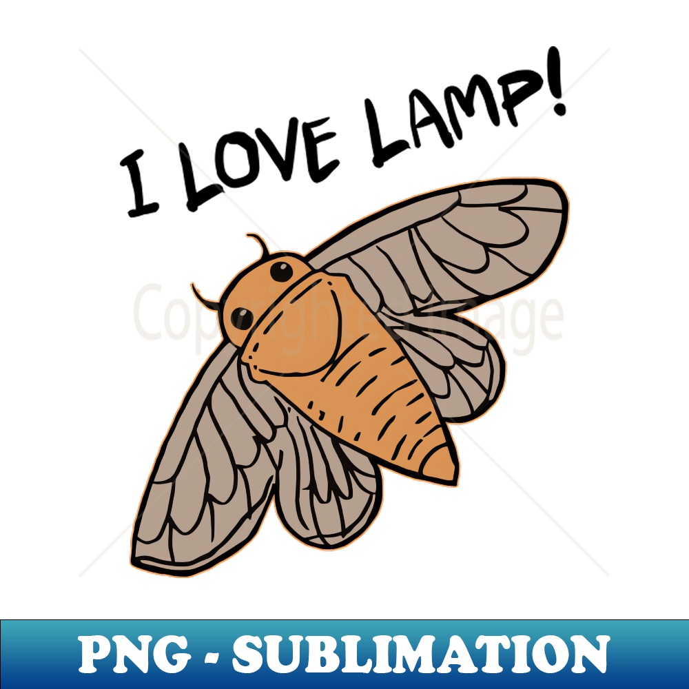 I Love Lamp Moth To a Flame Funny Design - PNG Transparent | Inspire Uplift