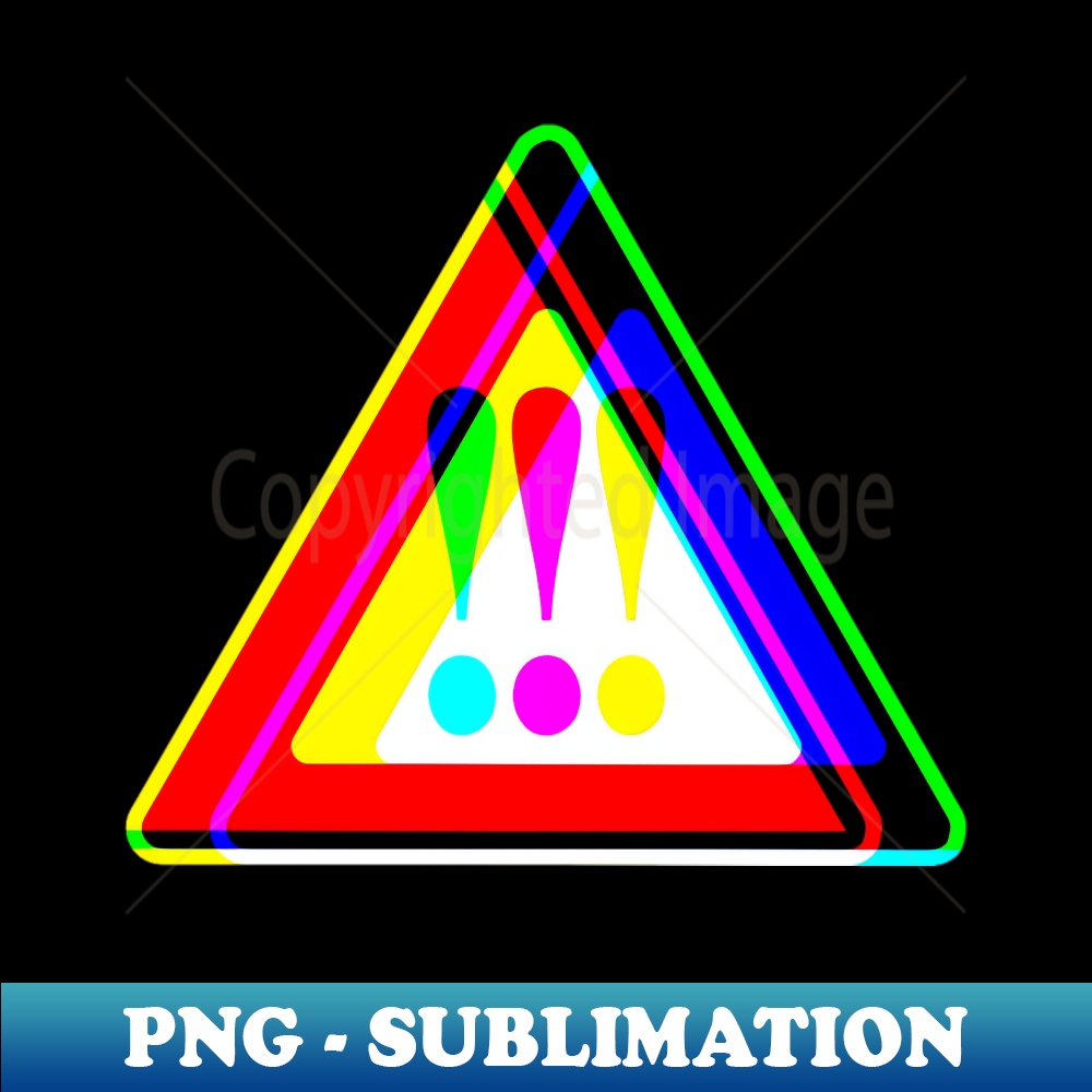 Psychedelic Master Warning Light - Aesthetic Sublimation Dig | Inspire ...