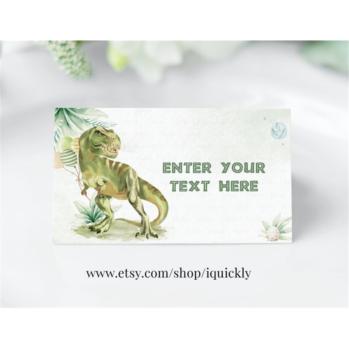 EDITABLE Three rex Food tags, Dinosaur Buffet label, Dino Te | Inspire ...