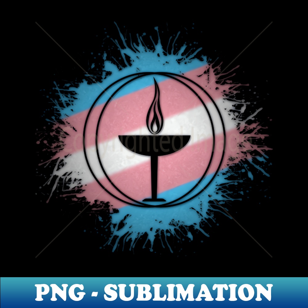 Paint Splatter Transgender Pride Unitarian Universalism Symb | Inspire ...
