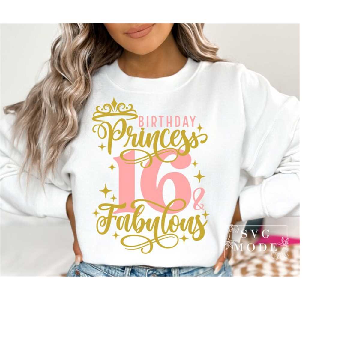 16th And Fabulous Svg Png, 16th Birthday Svg, Officially 16 - Inspire ...