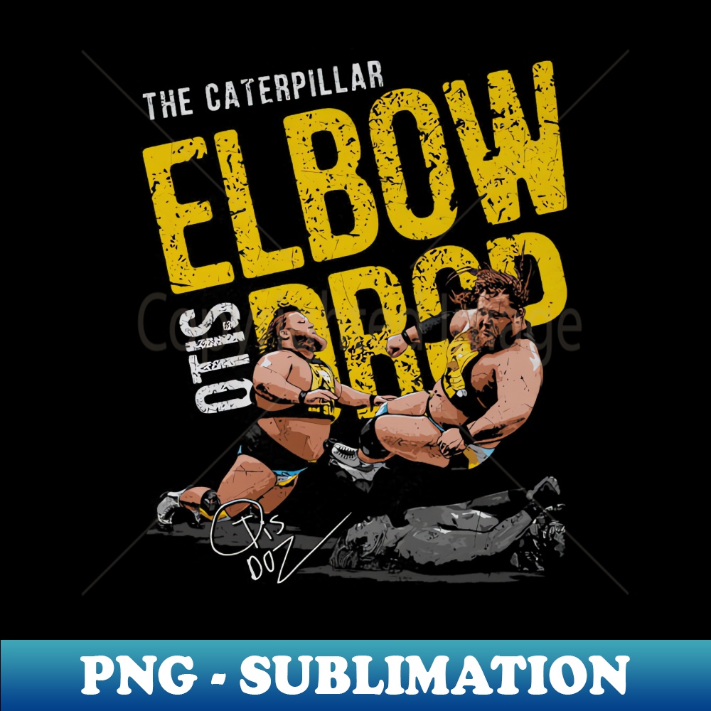 Otis Dozovic Caterpillar Elbow Drop - Unique Sublimation PNG | Inspire ...