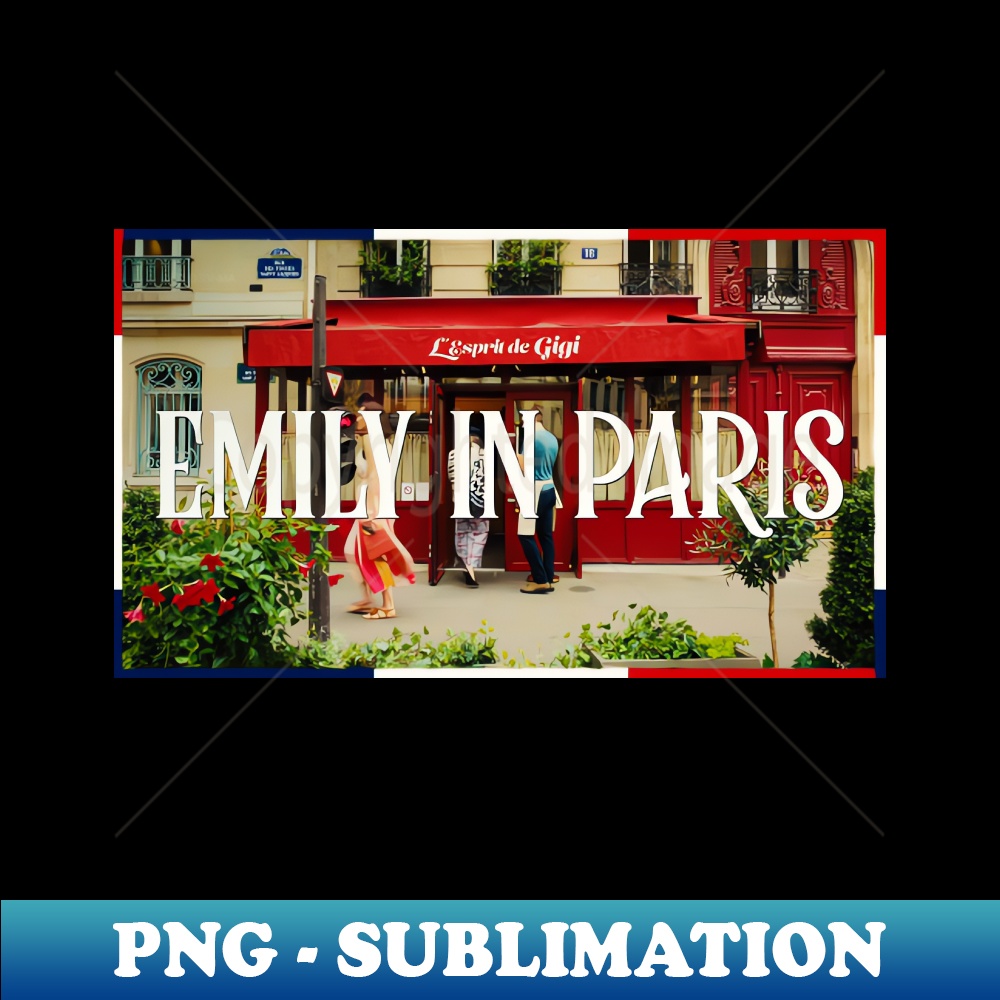LEsprit de Gigi Emily in Paris Title Card Season 3 - PNG Tra | Inspire ...