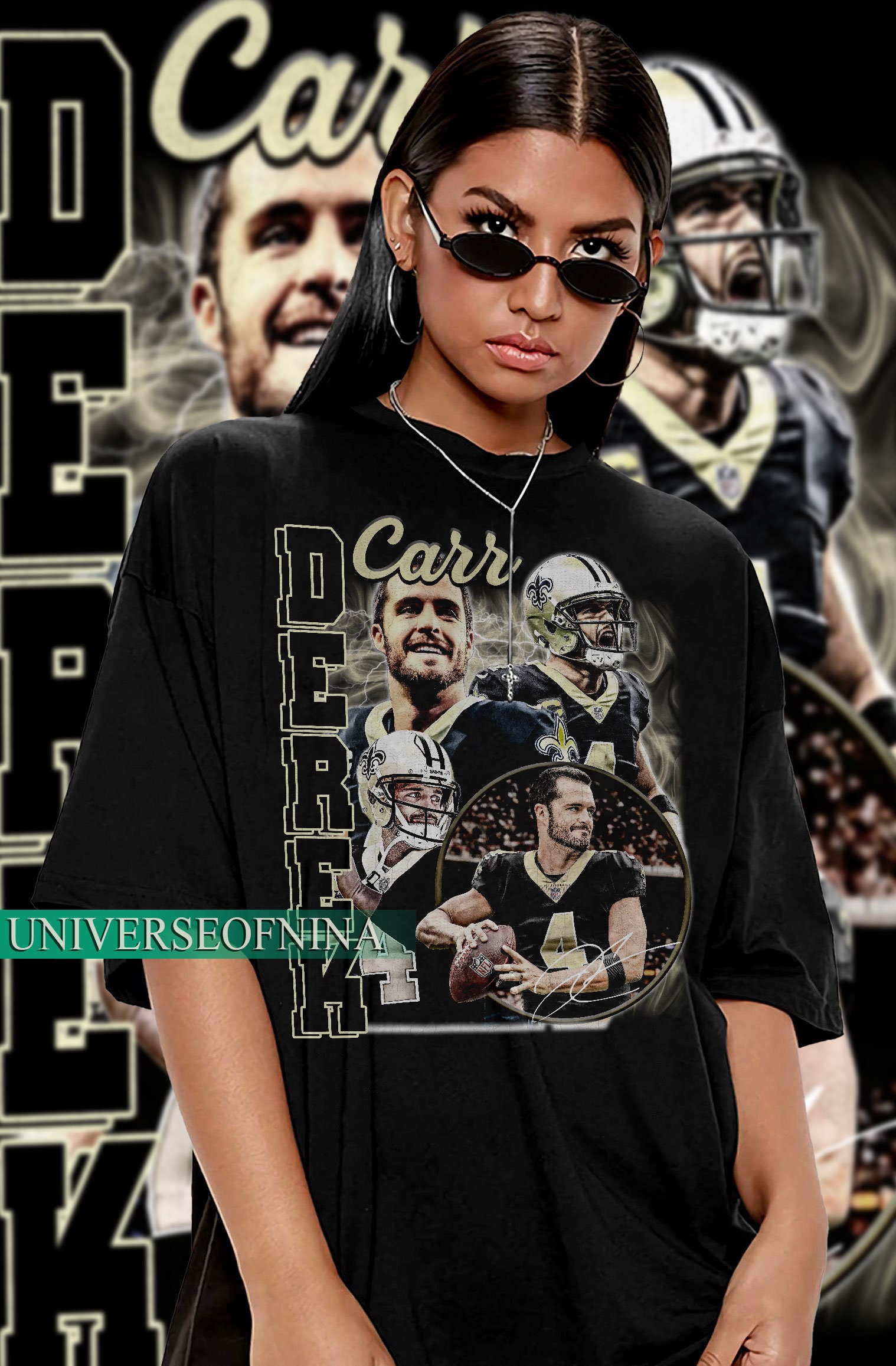 Vintage Derek Carr Shirt, Sweatshirt, Hoodie, Football shirt - Inspire ...